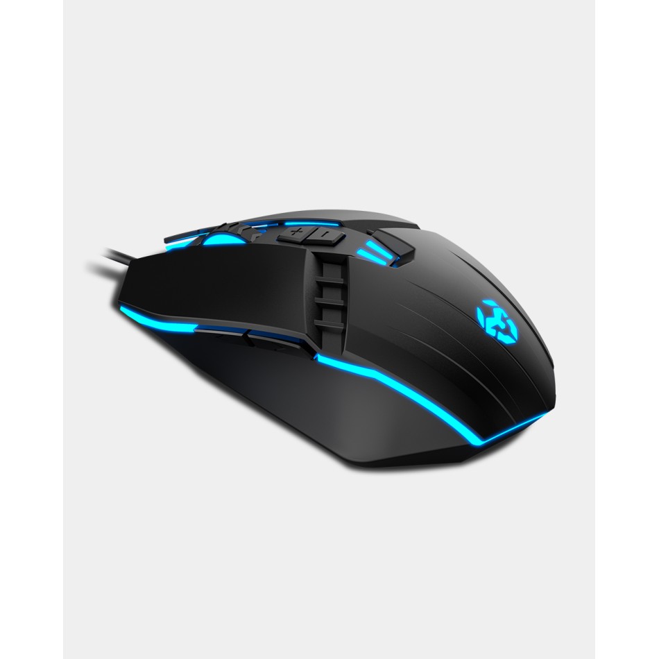 RATÓN GAMING KROM KALAX ÓPTICO 3200 DPI ILUMINACIÓN NEGRO