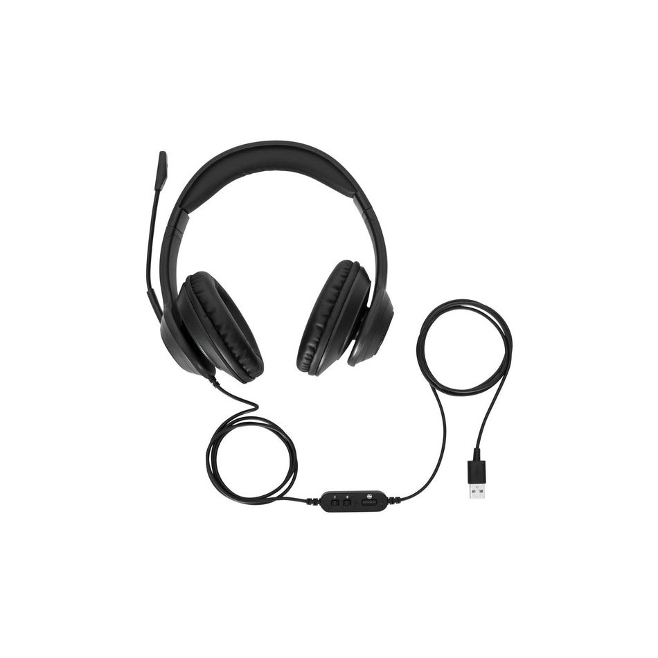 AURICULARES TARGUS AEH102GL DIADEMA ALÁMBRICO MICROF NEGRO