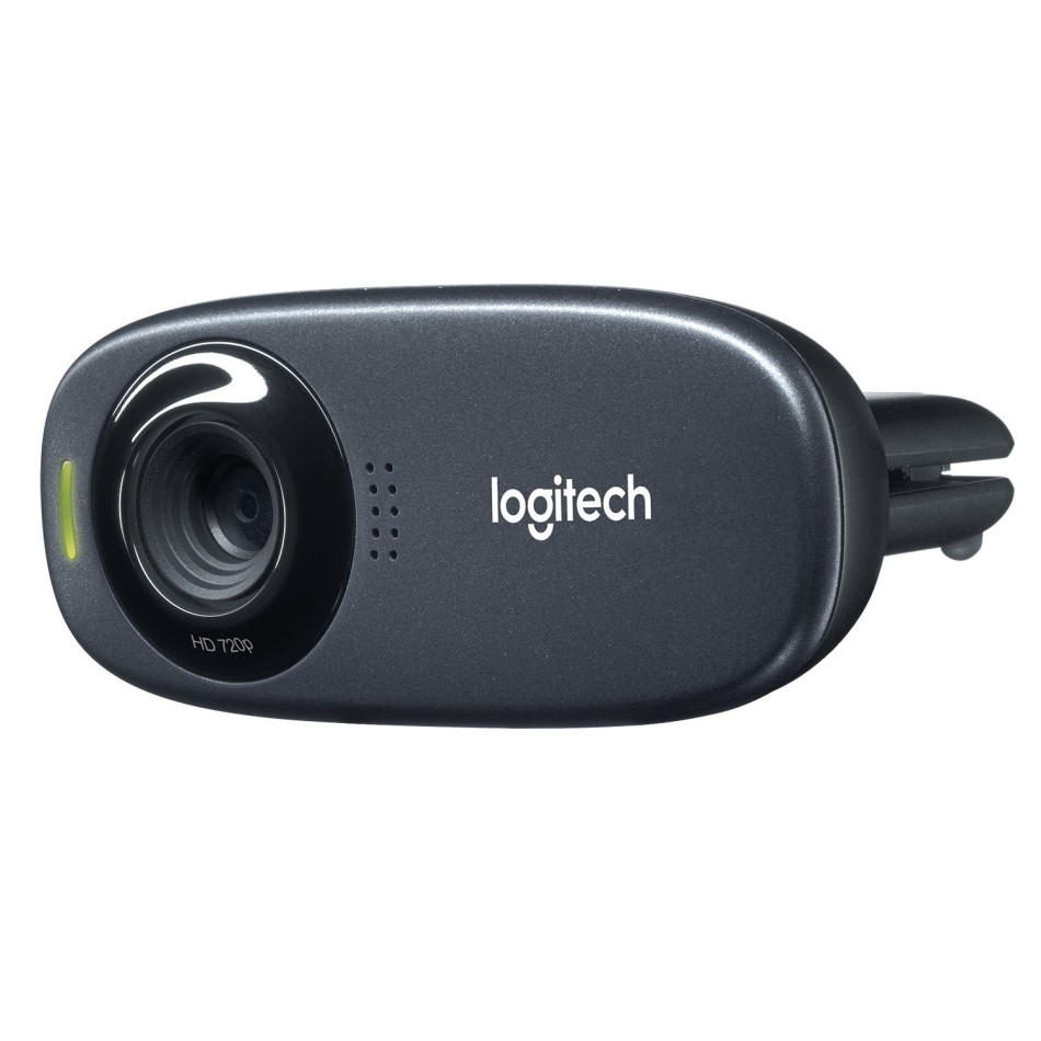 Webcam Logitech C310 HD 720p con conexión USB y micrófono