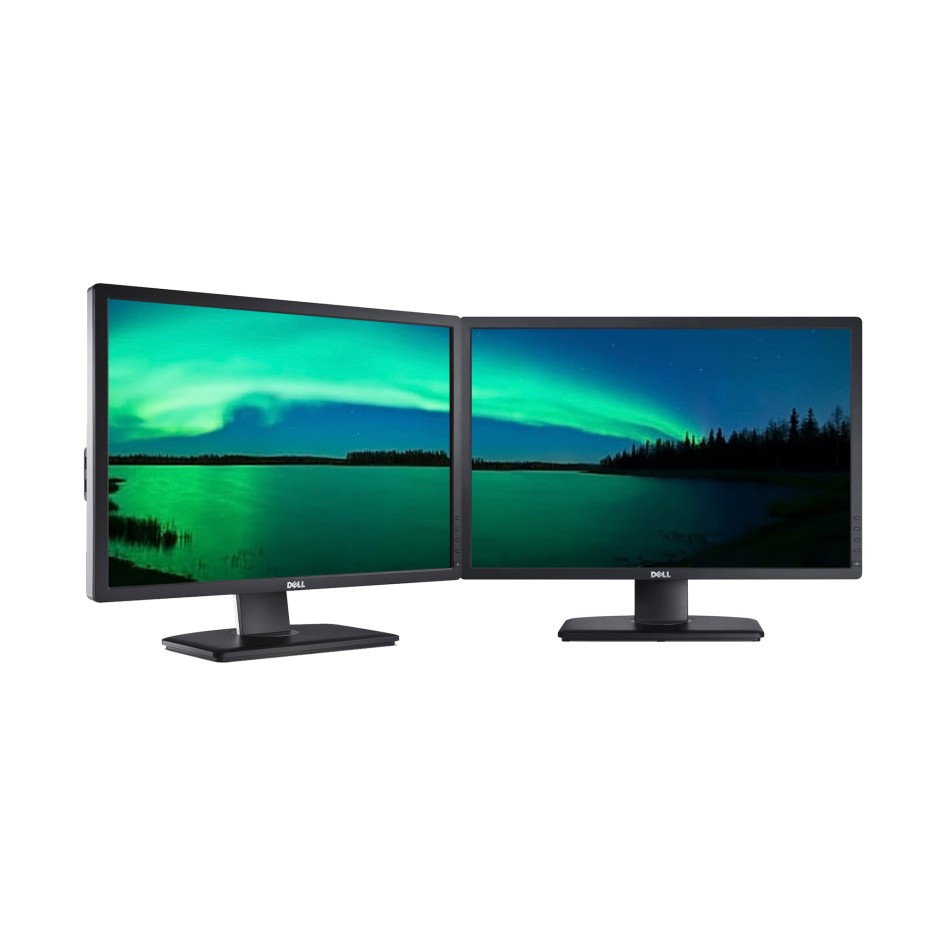 PACK 2 X MONITORES FULL HD DE 24" PARA TU OFICINA