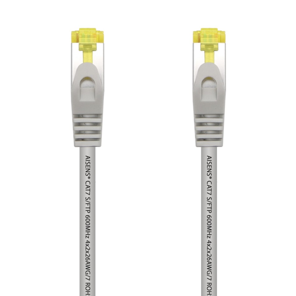 Cable de Red RJ45 AISENS Cat.6 UTP Rigido AWG23 CCA 100m Gris