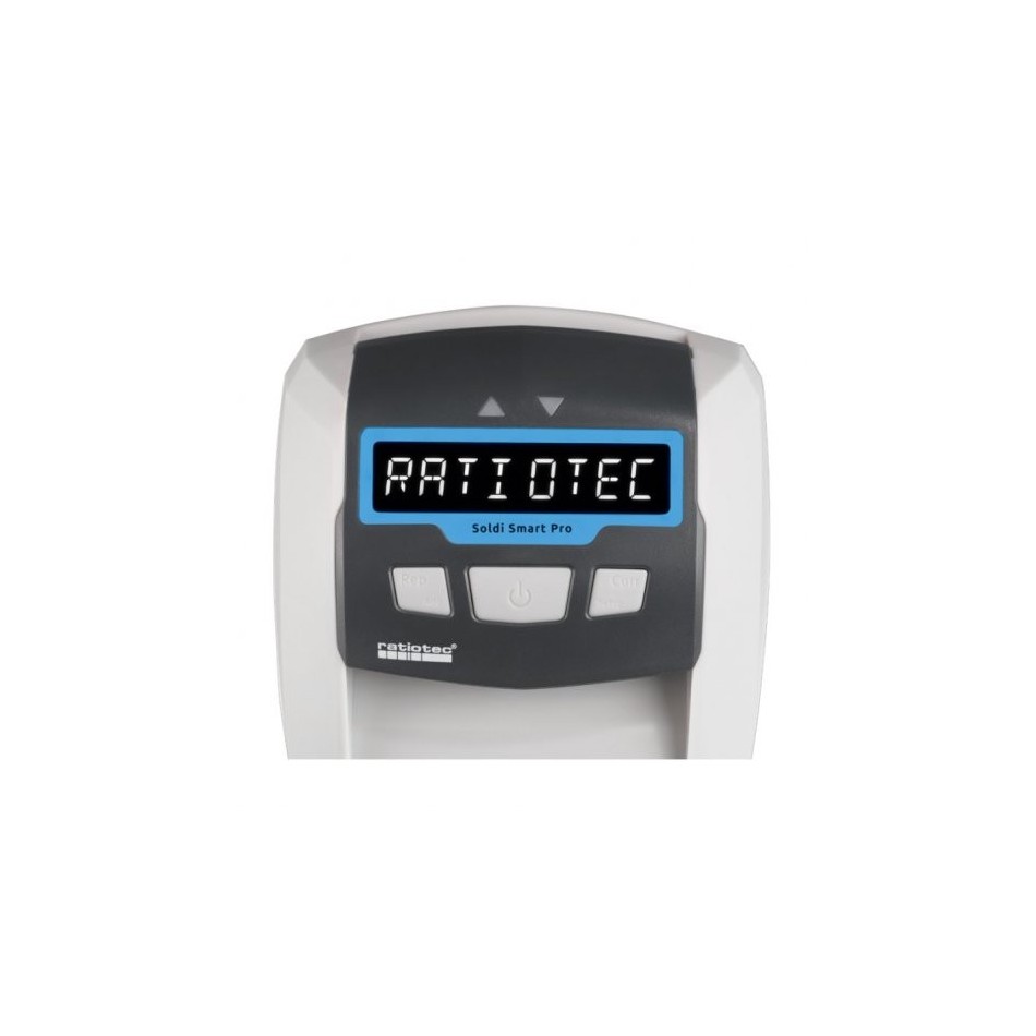 Detector de Billetes Falsos Ratiotec Soldi Smart PRO LED Blanco