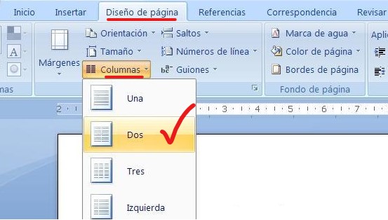 Escribe de manera profesional con dos columnas en Word - Blog de Info ...