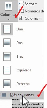 Escribe de manera profesional con dos columnas en Word