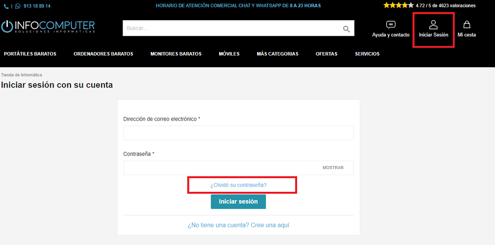 He olvidado mi... | info-computer.com