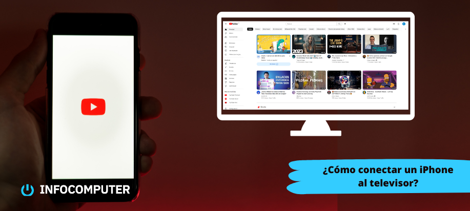 ¿Cómo conectar un iPhone al televisor?