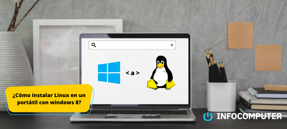 ¿Cómo instalar Windows 10 en un portátil con Linux?